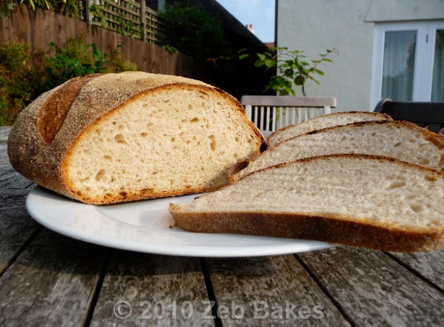 Jeffrey Hamelman’s Vermont Sourdough | Zeb Bakes