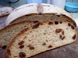 Hamelman’s Golden Raisin Bread with Levain | Zeb Bakes