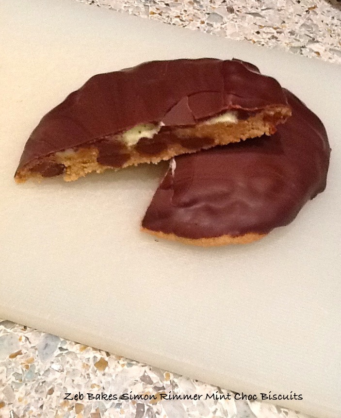 Simon Rimmer’s Mint Chocolate Biscuits | Zeb Bakes