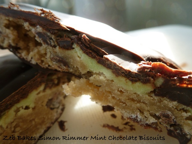 Simon Rimmer’s Mint Chocolate Biscuits | Zeb Bakes